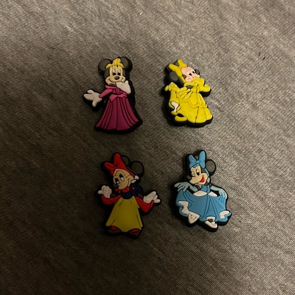 CROCS | Jewelry | Disney Princess Minnie Mouse Croc Charm Set | Poshmark